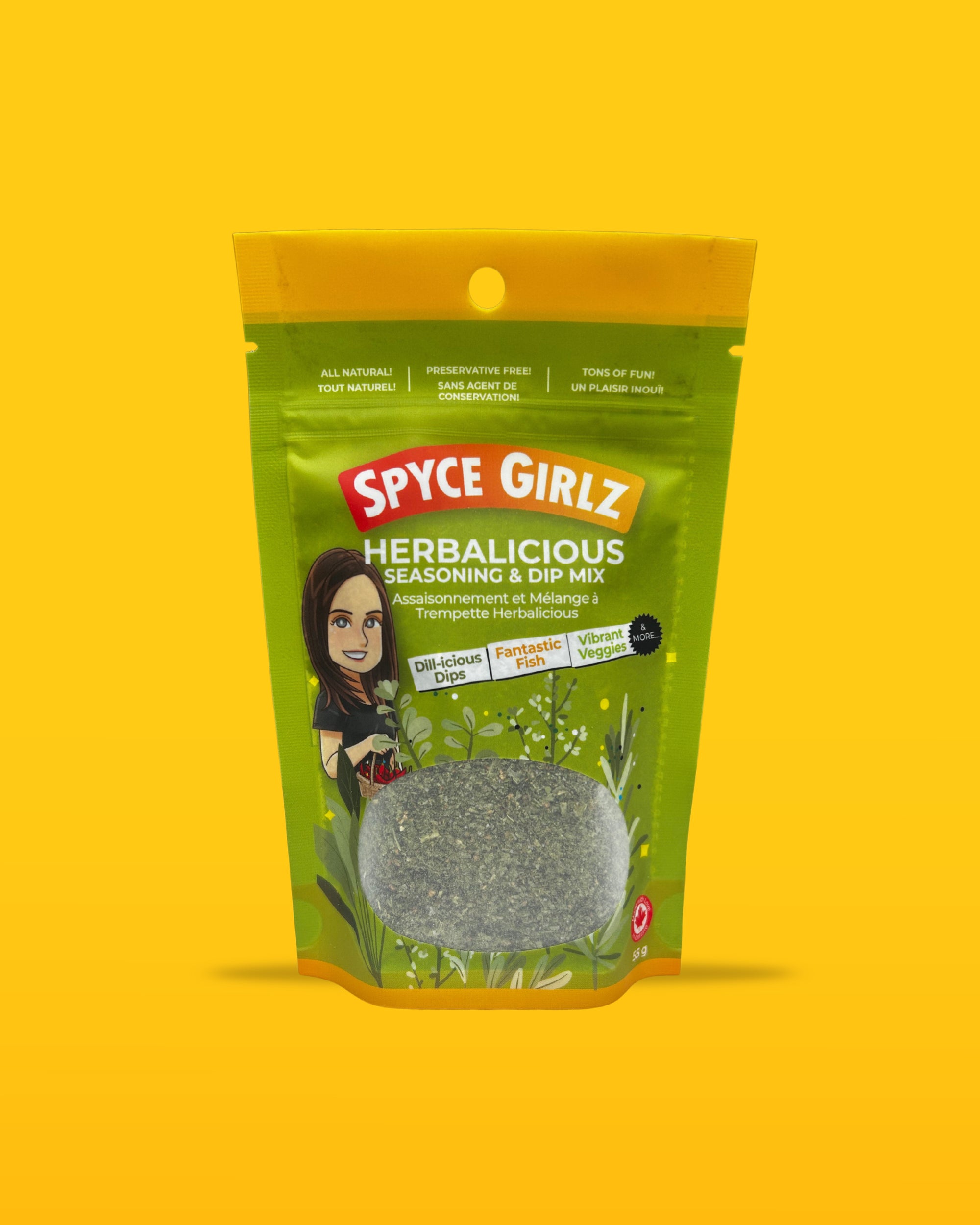 Herbalicious Seasoning & Dip Mix | Transform Your Meals | Spyce Girlz